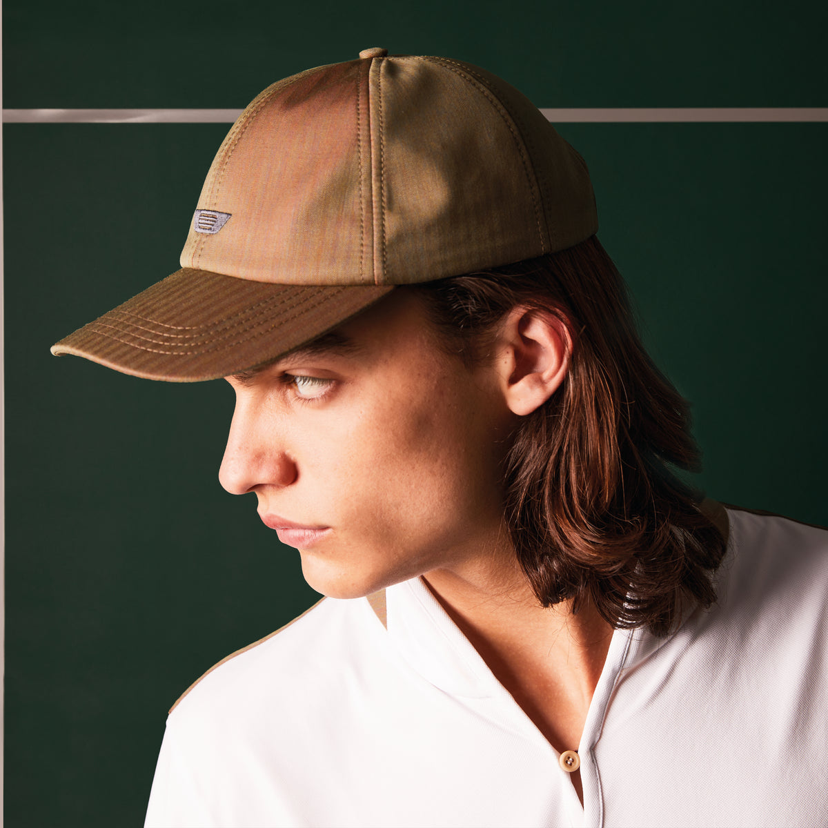 Virgin wool and nylon solaro baseball cap - brown | SEASE