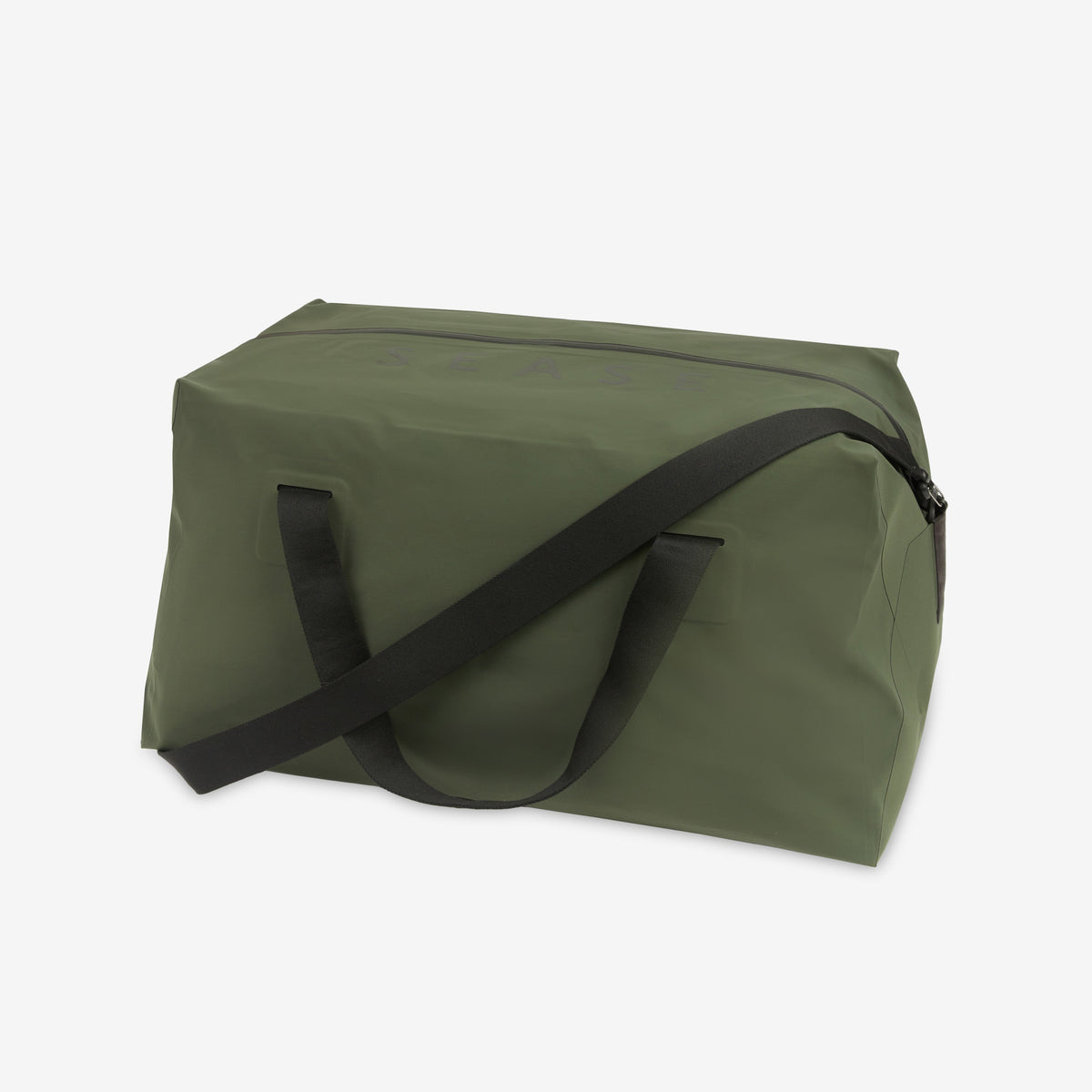 Green stretch nylon duffel bag | SEASE