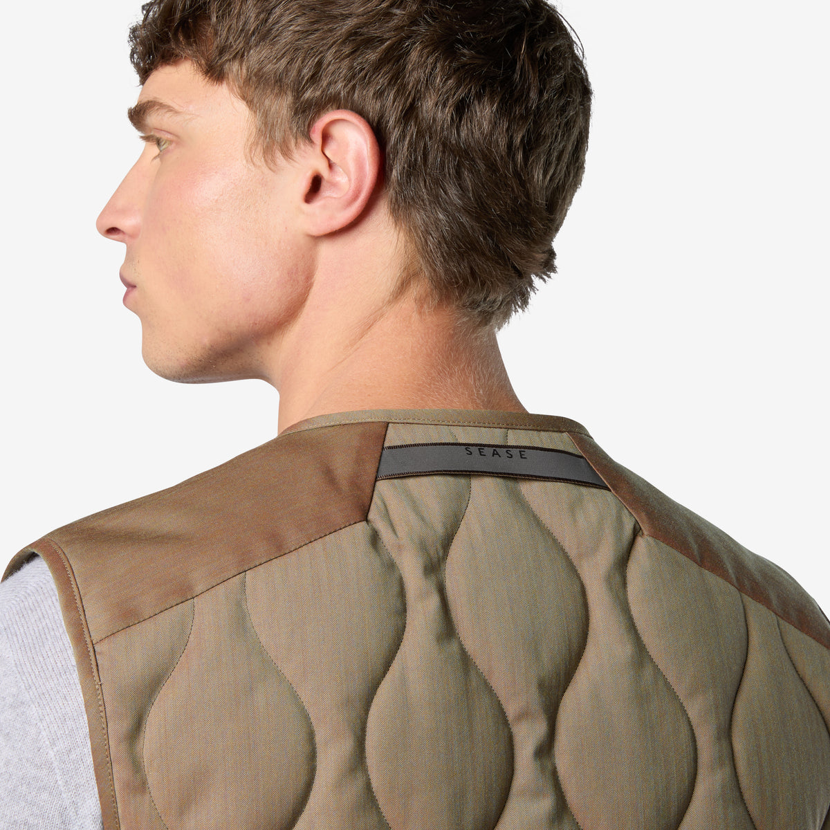 Quilted Vest - Iridescent Desert | SEASE