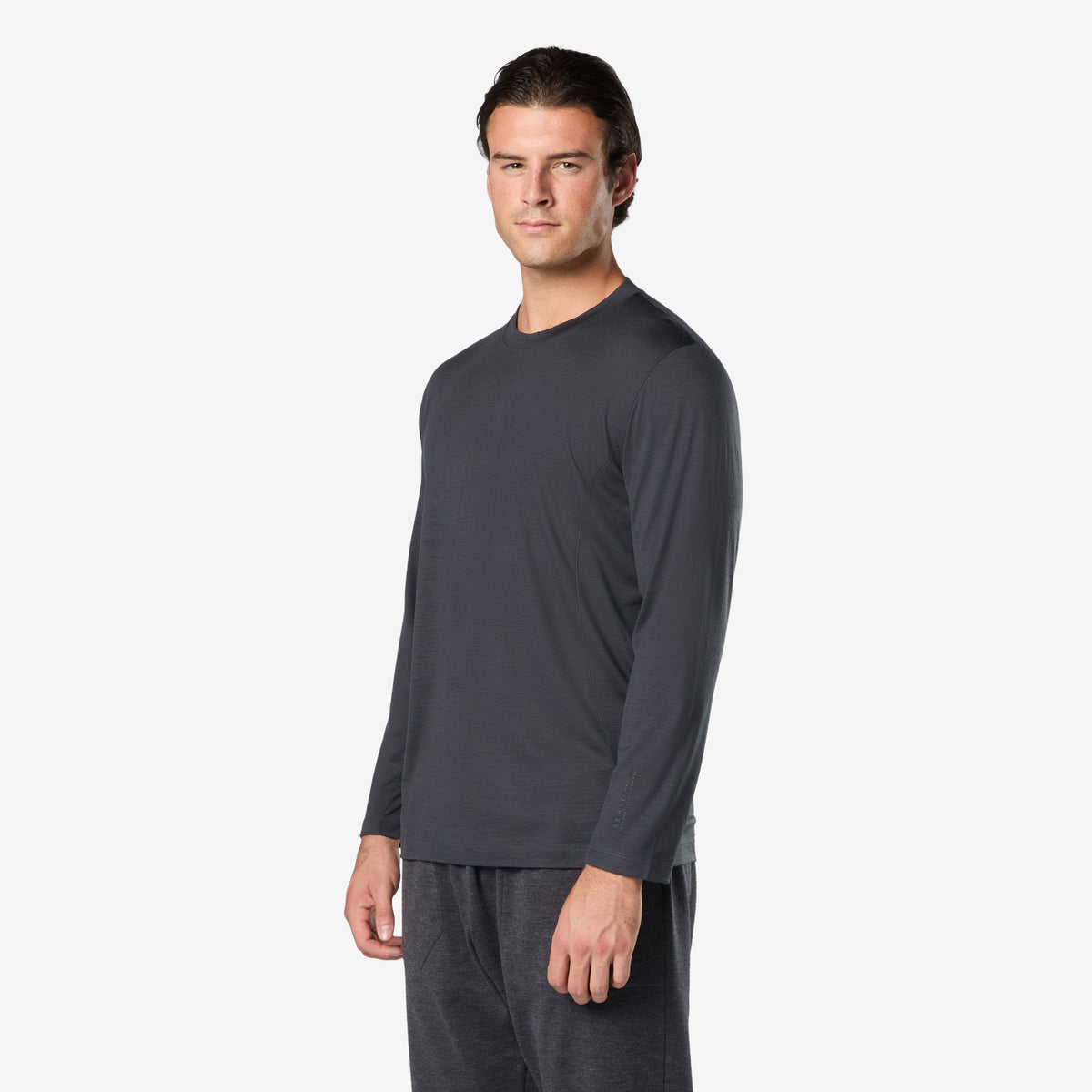 T-Shirt Ls - Graphite Grey | SEASE