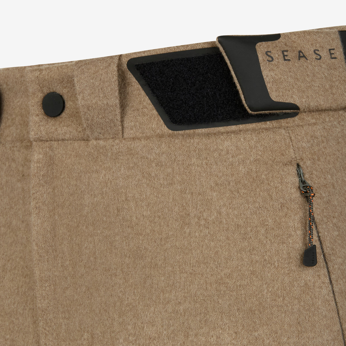 Insulated cashmere technical ski pants - beige | SEASE