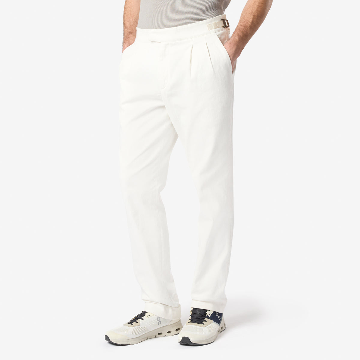 Pantaloni Uomo a vita alta in cotone elasticizzato | SEASE