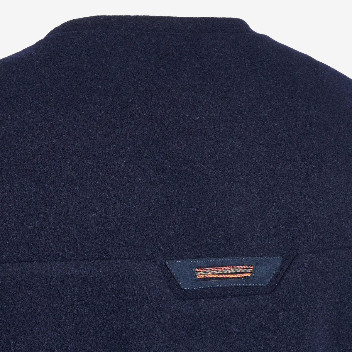 Wool and Nylon Double Jersey Crew Sweatshirt - Blue | SEASE