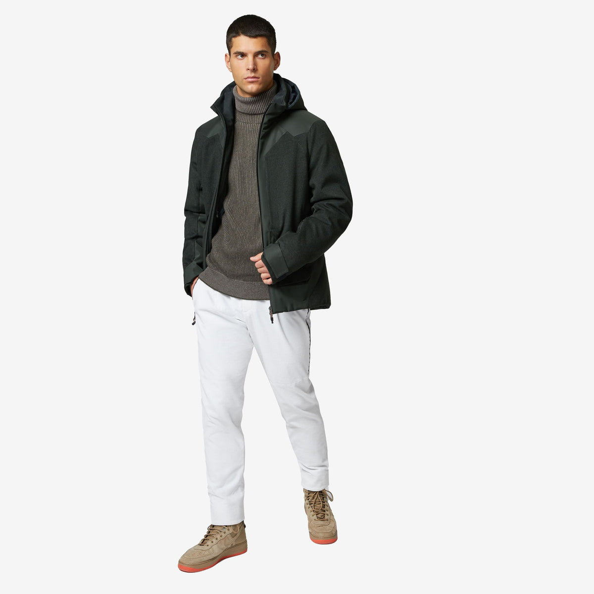 Trace Jacket Dark Green | SEASE